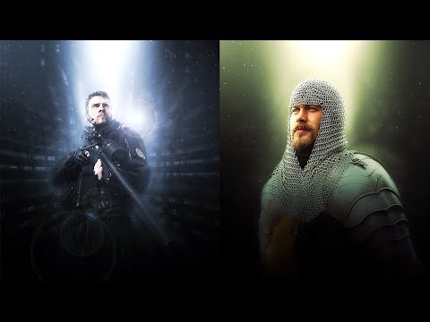 Epic Glow Art Photoshop Action Tutorial