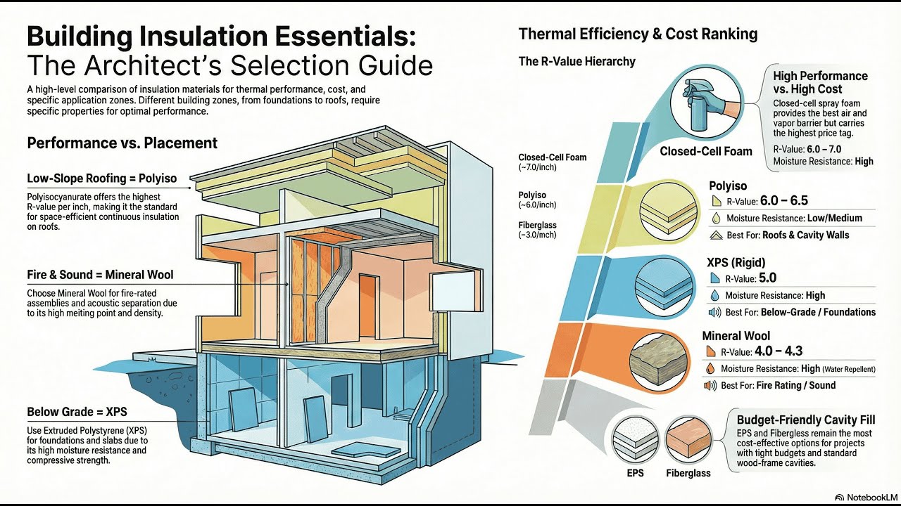 ARE Exam Prep: Insulation Types for PPD & PDD | ARE Lab