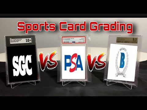 SGC, PSA, & BGS - Which Sports Card Grading Company is the Best?!