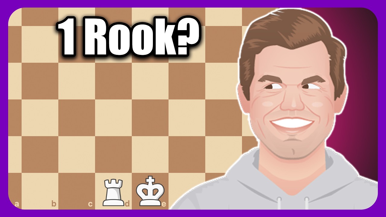 How Many Rooks to BEAT Magnus?