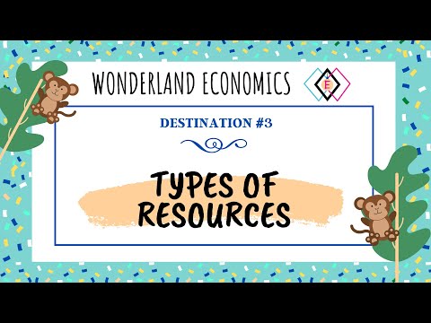 Types of Resources | Economics for Grades K-8