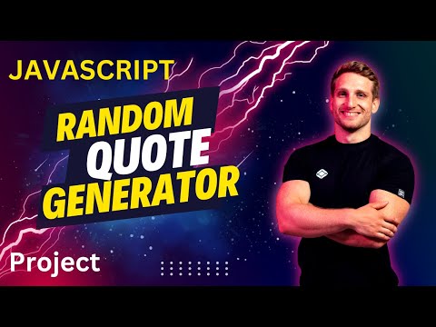 Javascript | Random Quote Generator | Jahanzaib coder