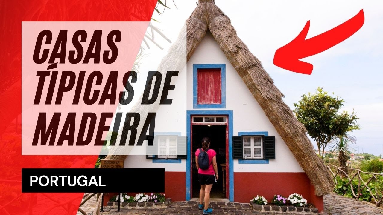 🇵🇹 Así son las casas tradicionales de Madeira, en Santana