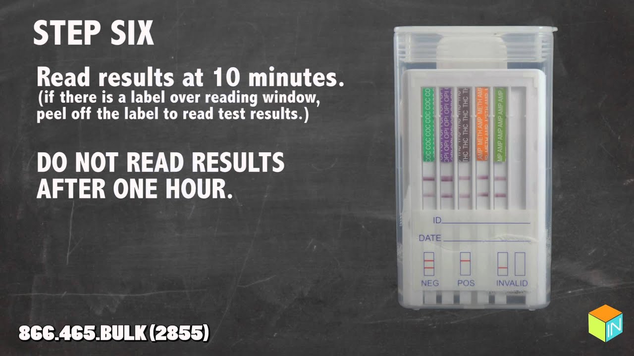 ORALCUBE - One Step Drug Test Procedure