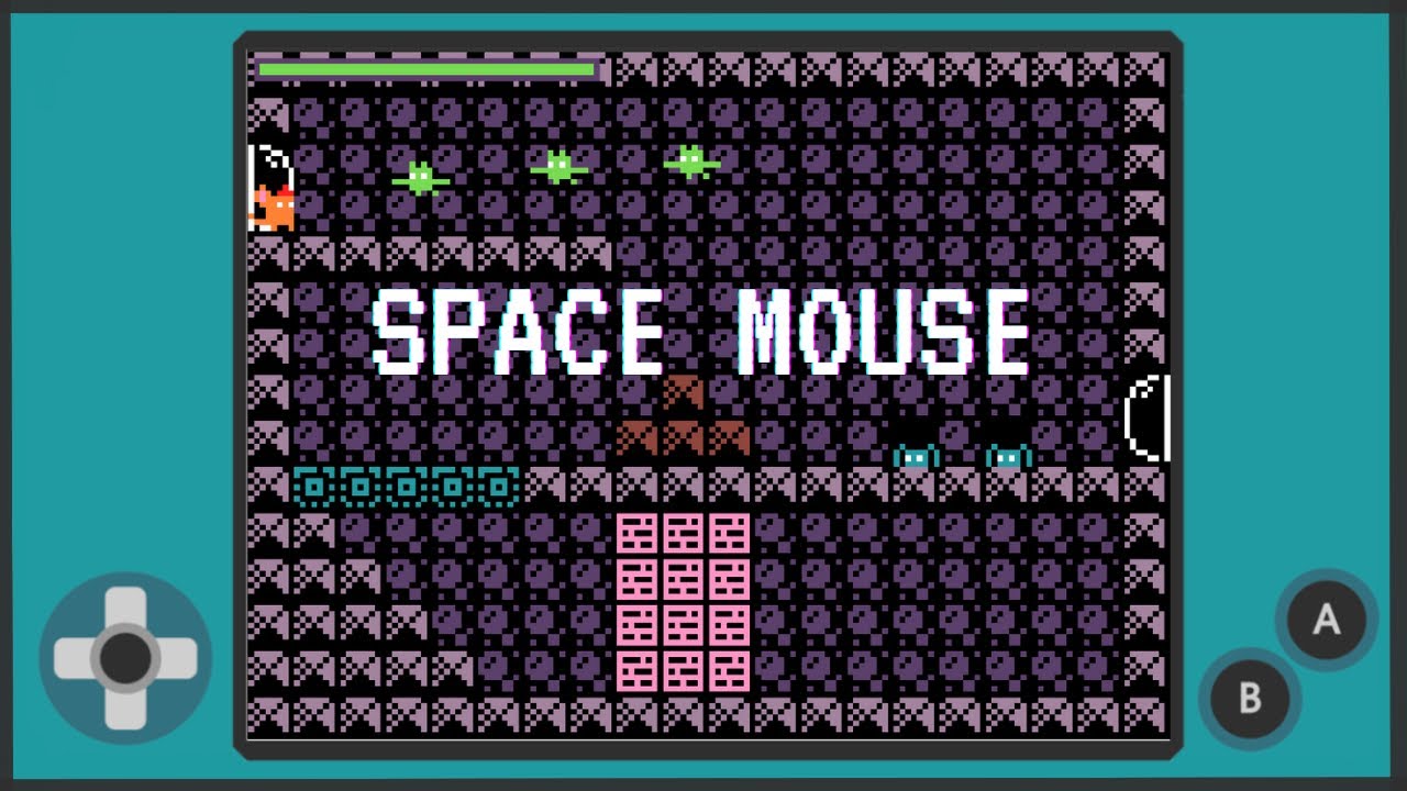MakeCode Arcade Advanced - SPACE MOUSE