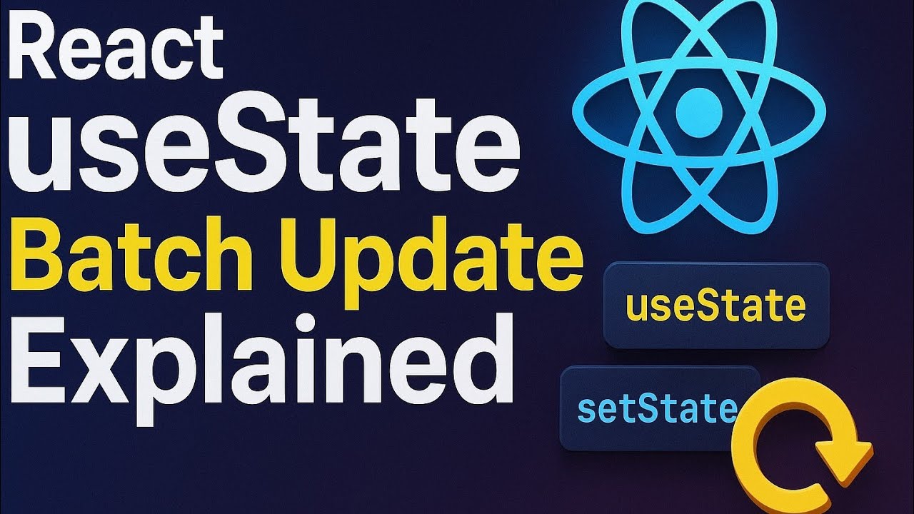 “React useState Batch Update Explained | Fix Multiple State Updates” 