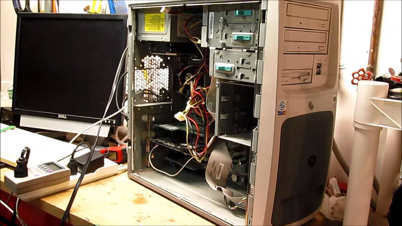 2001 Gateway PC - Clean, Overview, POST