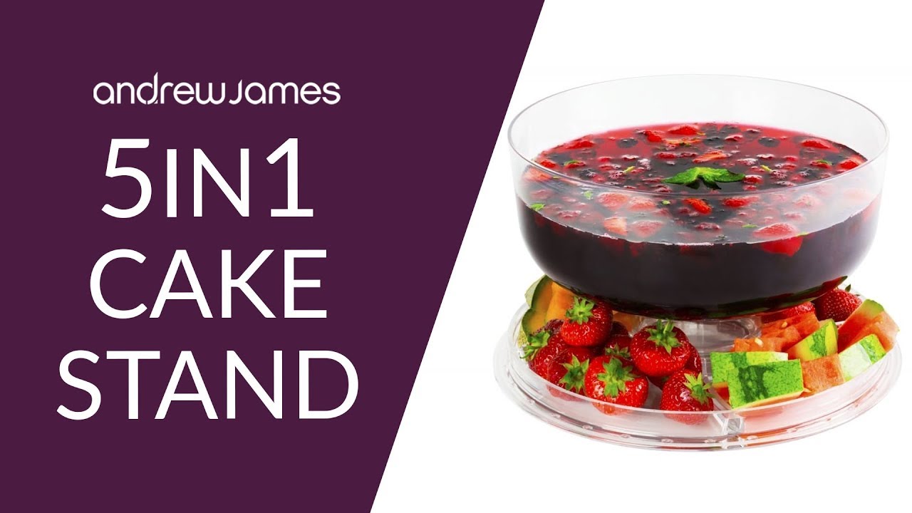 5 in 1 Multifunctional Cake Stand By Andrew James