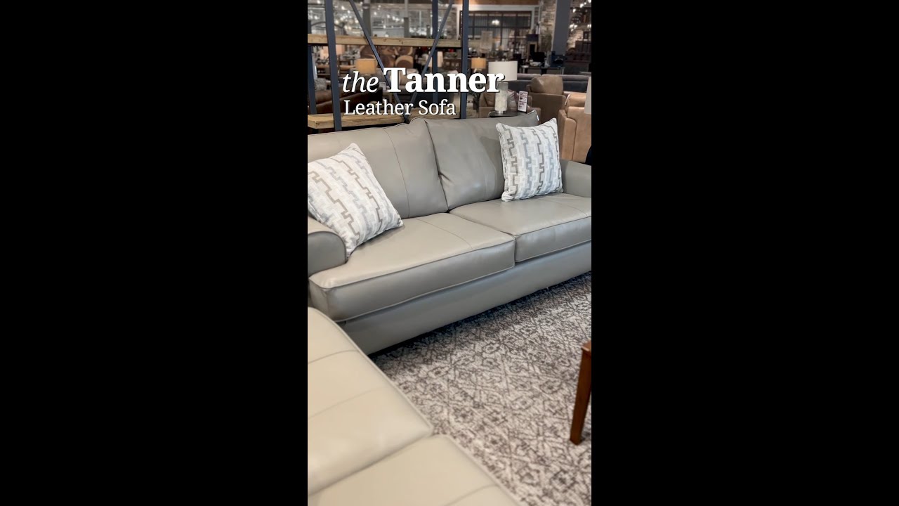 The Tanner Leather Sofa
