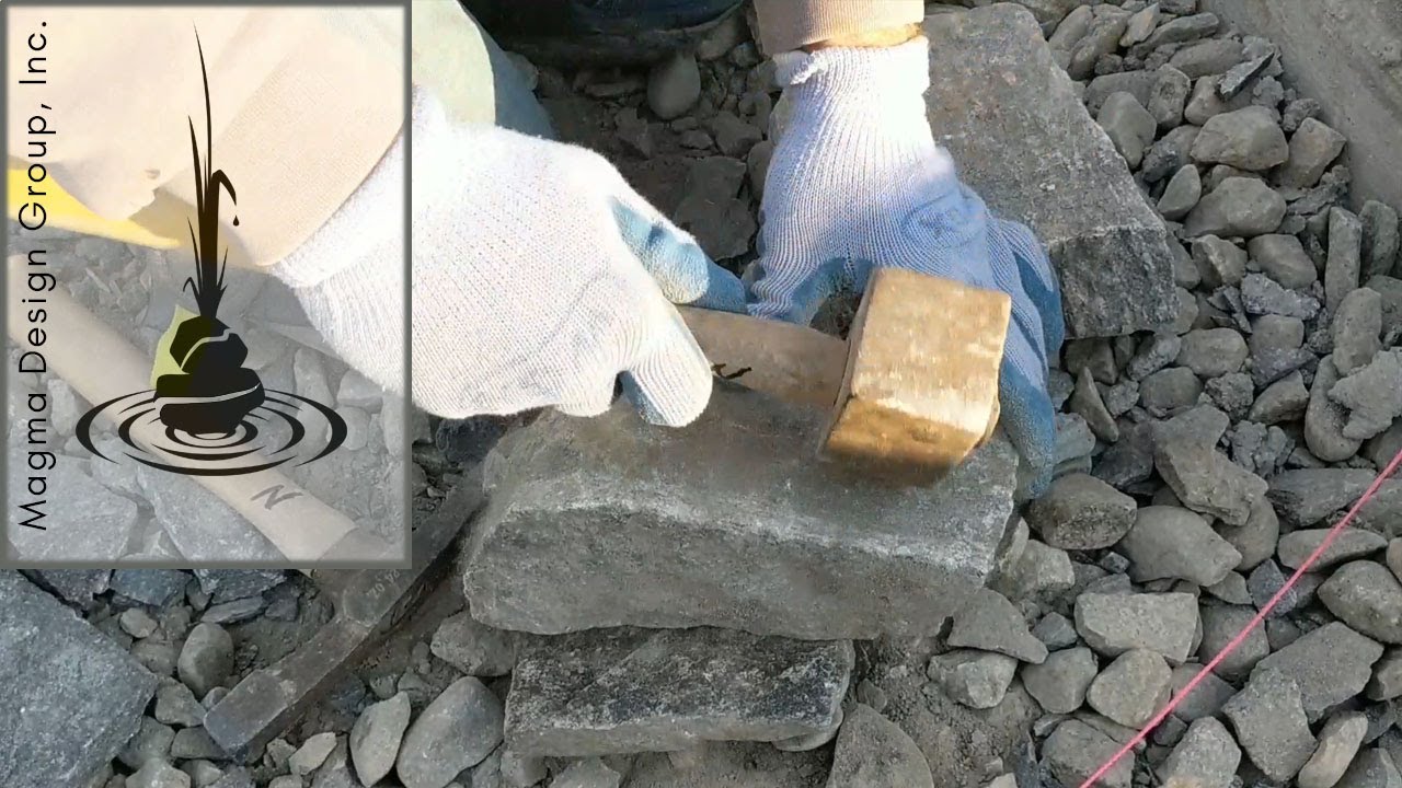 How To Trim Ashlar Pattern Wall Stone