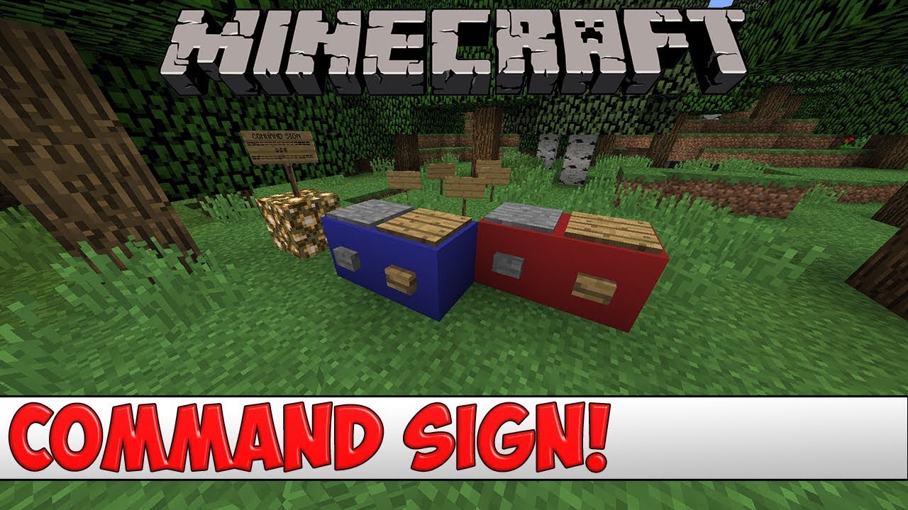 Minecraft Plugin Tutorial - Command Sign