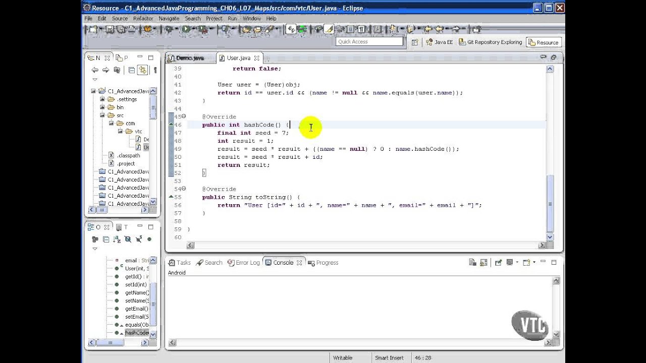 Advanced Java tutorial - Maps