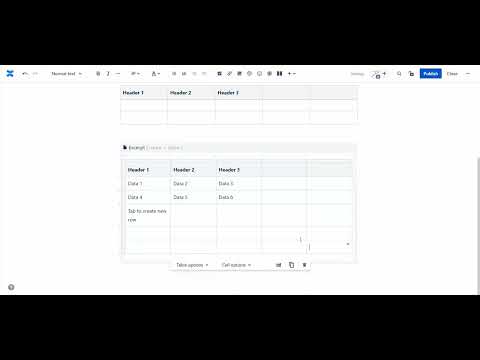 Display excerpted contents from another page in confluence