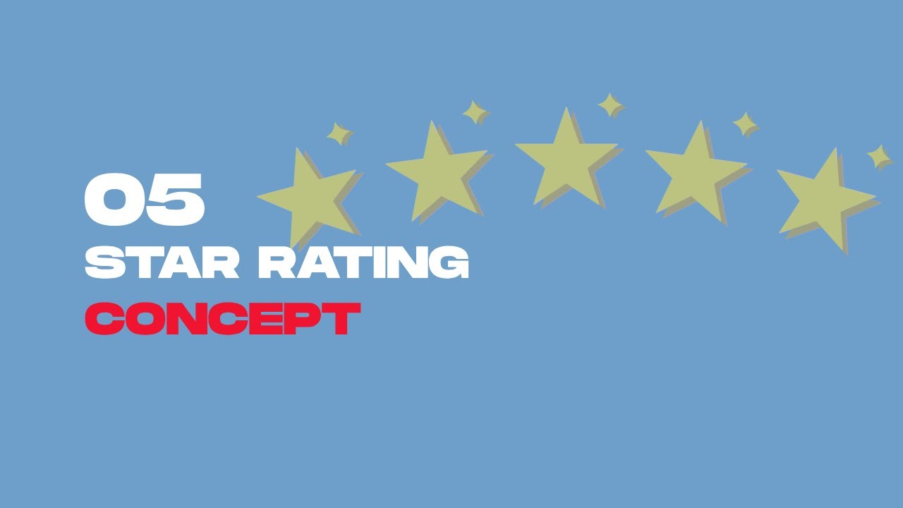 05 Star Rating Concepts | How To Make Simple Star Rating Css Html