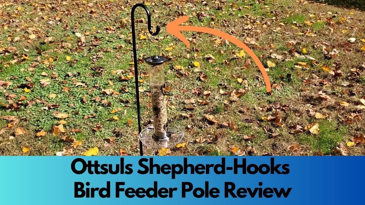 Ottsuls Shepherd Hooks Bird Feeder Pole Review