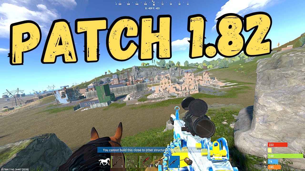 Rust Console Update: The October Update (Patch Notes 1.82)