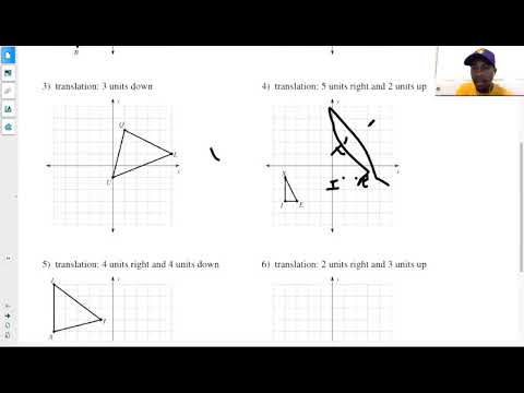 Math 8 - Translation Worksheet