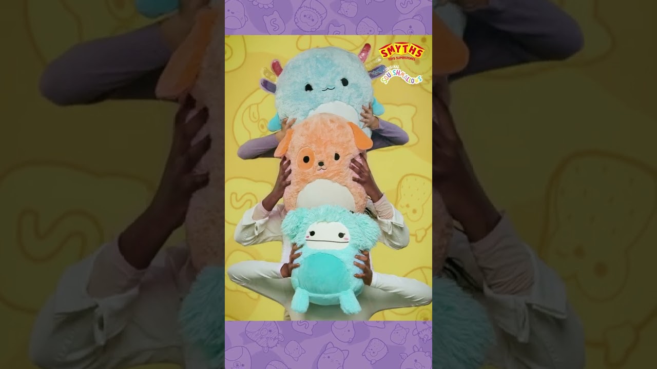 Check out the NEW Squishmallows Fuzz-a-Mallows! The perfect additions to your Squishmallow Squad! 🥰