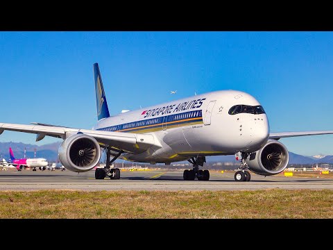 20 MINS CLOSE UP LANDINGS & TAKEOFFS at MILAN MALPENSA Airport | 4K | MXP Plane Spotting (Airside)