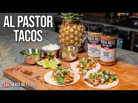 Grilled Al Pastor Tacos on the Weber Kettle | Heath Riles BBQ