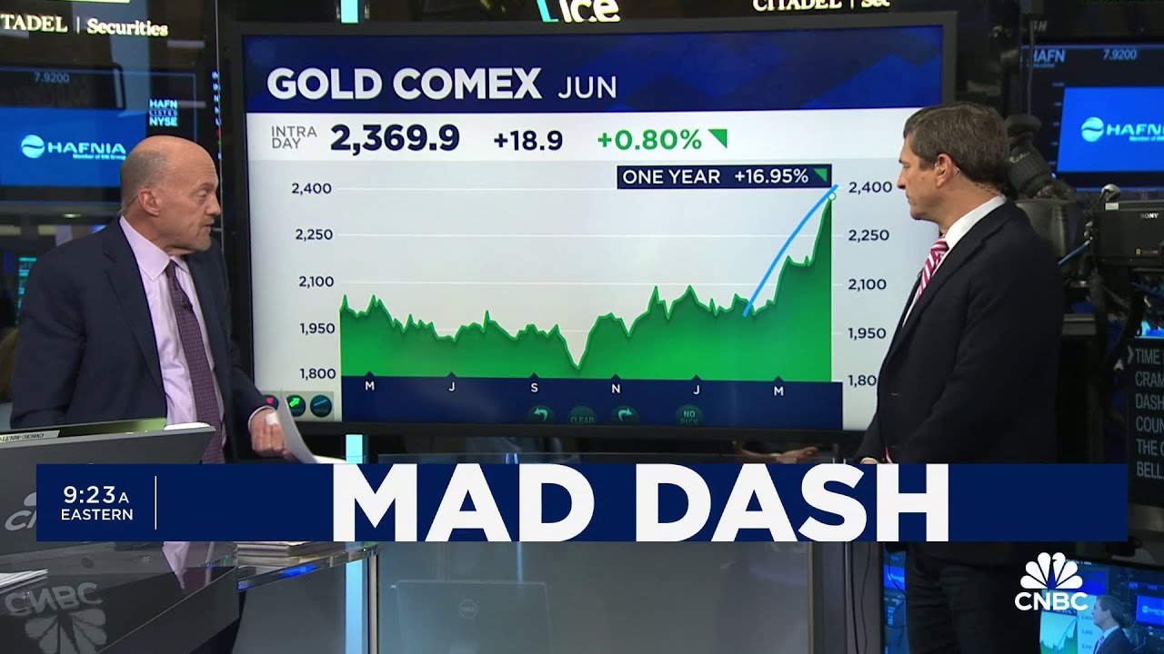 Cramer’s Mad Dash: Gold