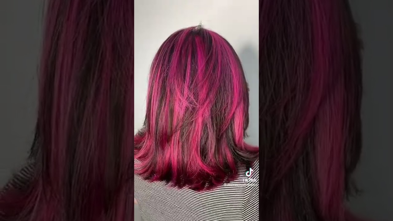 Estilo draculaura en cabello 🦇