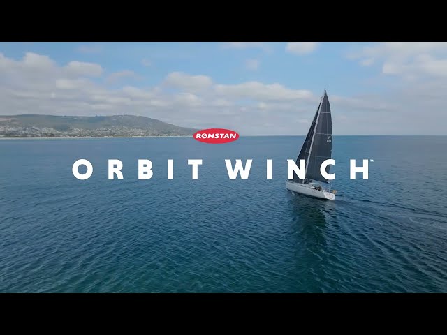 RONSTAN Orbit Winch, Self-Tailing 2-Speed, QuickTrim