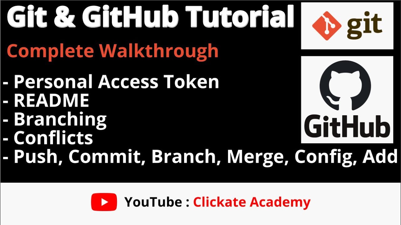 Git & GitHub Tutorials with Personal Access Token Creation | 0x01. Git