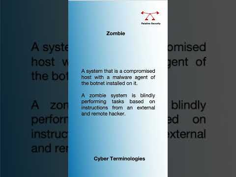 CyberSecurity Definitions | Zombie