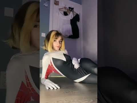 Hot Spider-woman #challenge #spiderman #spiderwomen #challenge #gwenstacy #cosplay #cosplaygirl