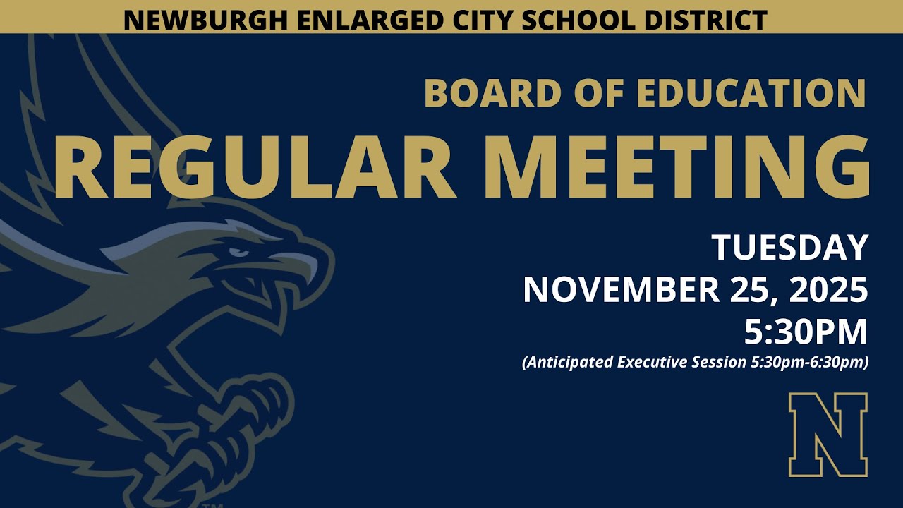 BOE Regular Meeting - November 25, 2025 - 5:30PM
