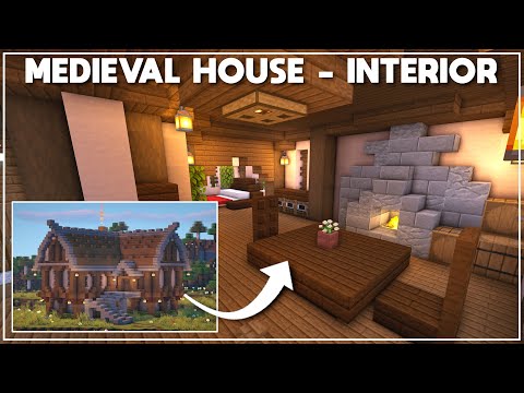 Minecraft Medieval House Interior