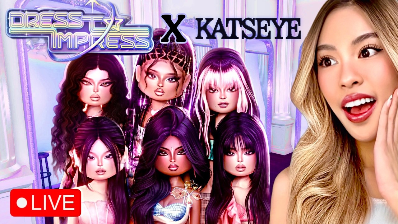 Playing the NEW KATSEYE UPDATE In Dress To Impress! JOIN FOR NEW CODES!