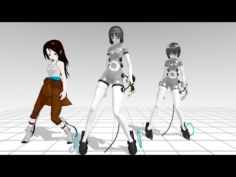 Steam Community :: Video :: [MMD] Shake it with GLaDOS and Chell