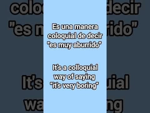Colloquial Spanish 26 What does "es un rollo" mean in Spanish? HOW TO SPEAK LIKE A NATIVE SPEAKER.
