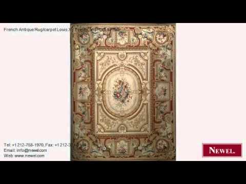 French Antique Rug/carpet Louis XV Textiles and Rugs for