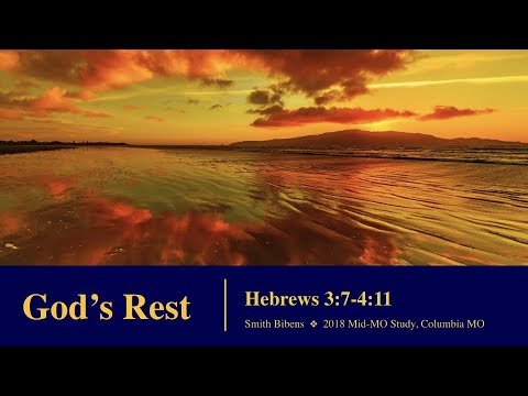 God’s Rest In Hebrews | Christian Landmark