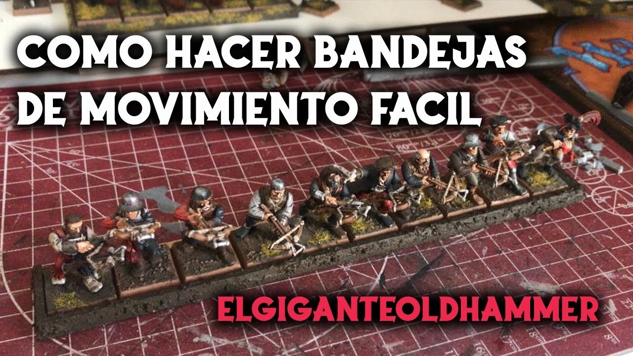 Cómo hacer bandejas de movimiento