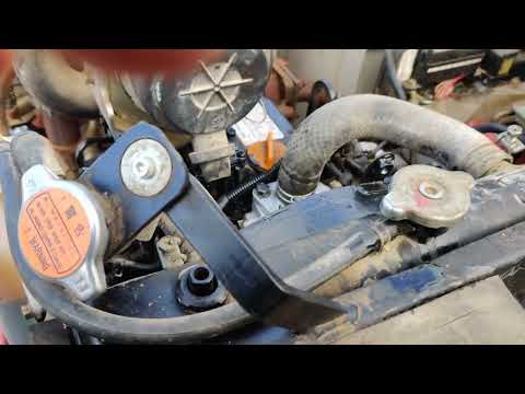 Takeuchi TB016 cover removal and water pump replacement