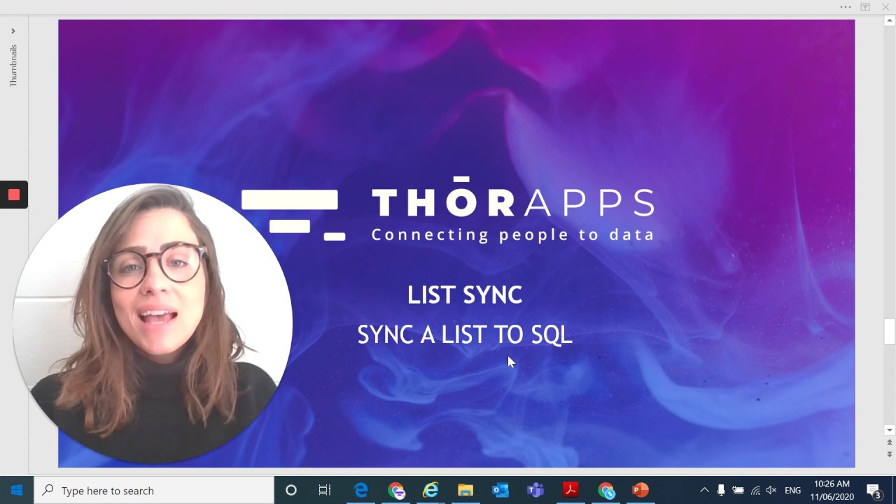How to Sync a List to SQL using ListSync?