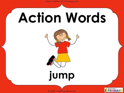 Verbs - Action Words