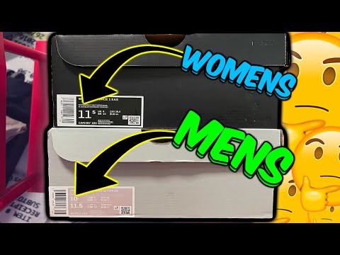 DO THEY FIT THE SAME?!? AIR FORCE 1 MENS VS WOMENS SIZING *SIZE GUIDE*