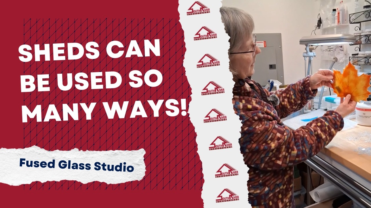 Jessica Is Using Her Shed As A Glass Studio!