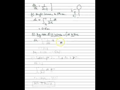 Rate of change of a balloon – Year 12 ATAR Mathematics Methods