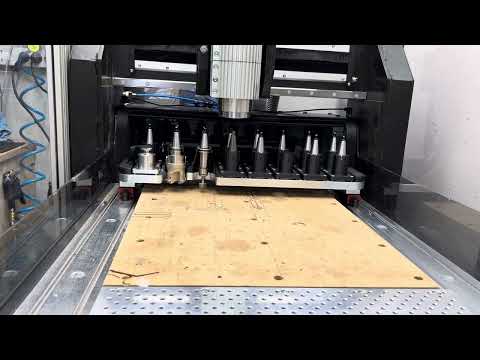 EdingCNC ATC function test @edingcncbv78