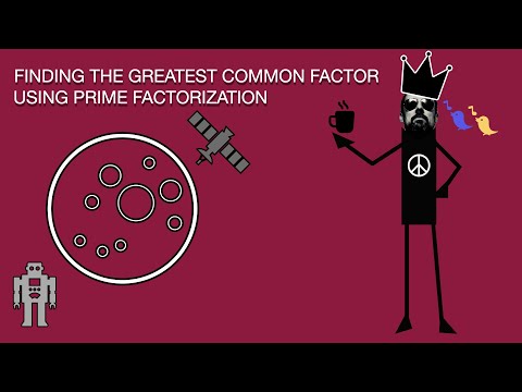 Greatest Common Factor with Prime Factorization