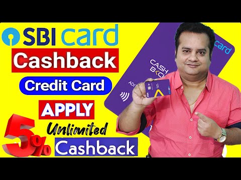 Sbi Cashback Credit Card Apply LIVE | Unlimited 5% Cashback | Best Cashback Credit Card 2023