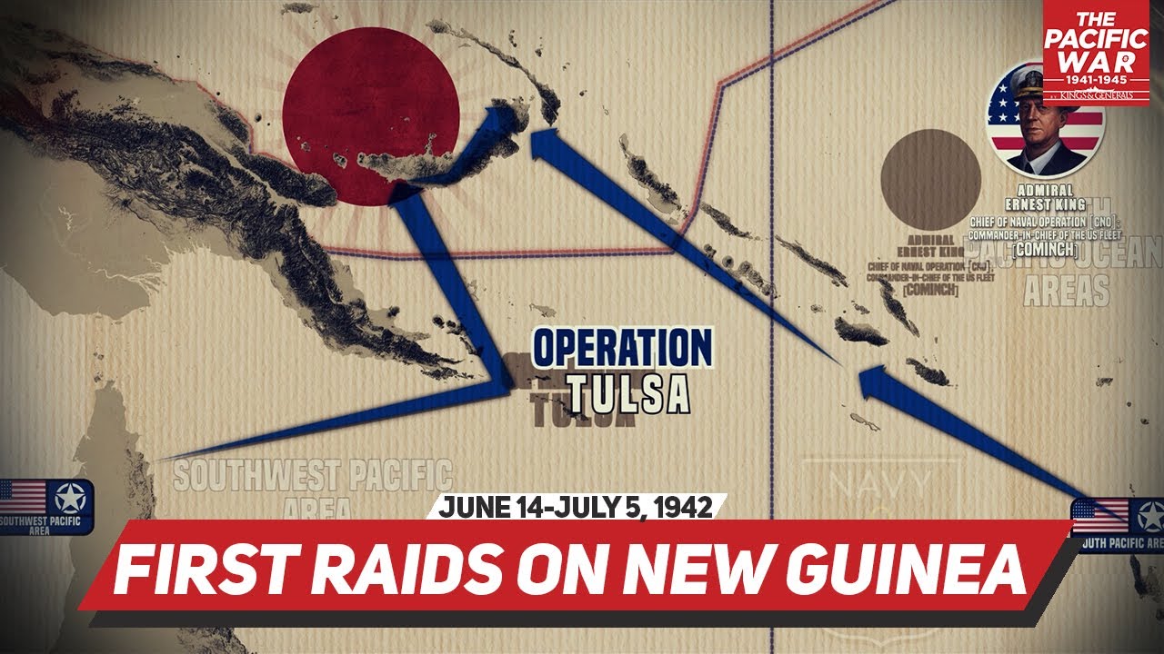 Japan Attacks New Guinea - Pacific War #32 DOCUMENTARY