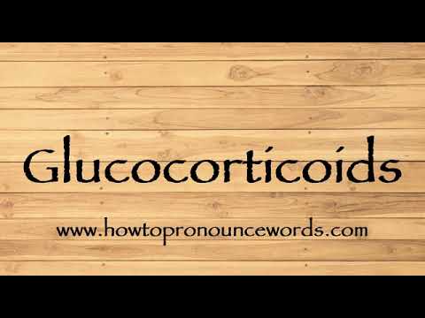 How To Pronounce Glucocorticoids ? How To say Glucocorticoids New Video