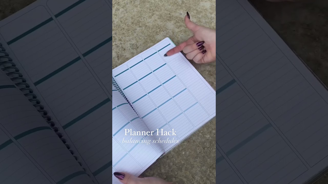 How to use the Teacher Lesson Planner for tracking multiple schedules 🗓️ #planning #planwithme